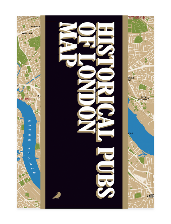 Historical Pubs of London Map - Guide to London's historical pubs ...