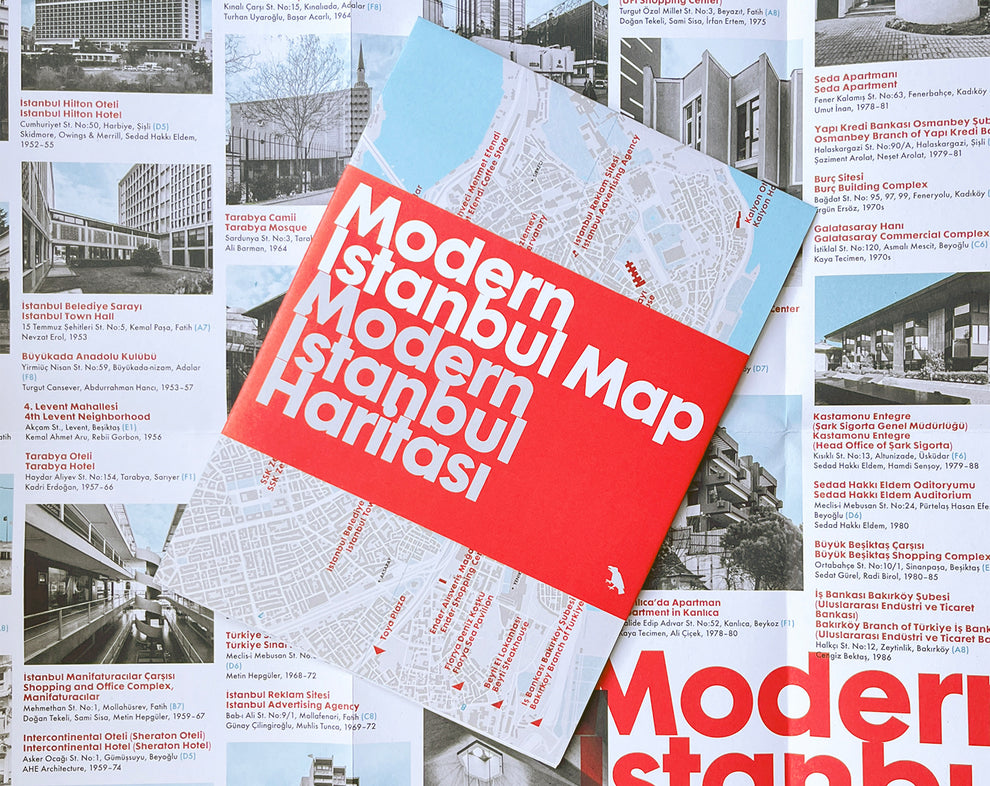 Modern Istanbul Map / Modern Istanbul Haritası - Modern Architecture ...