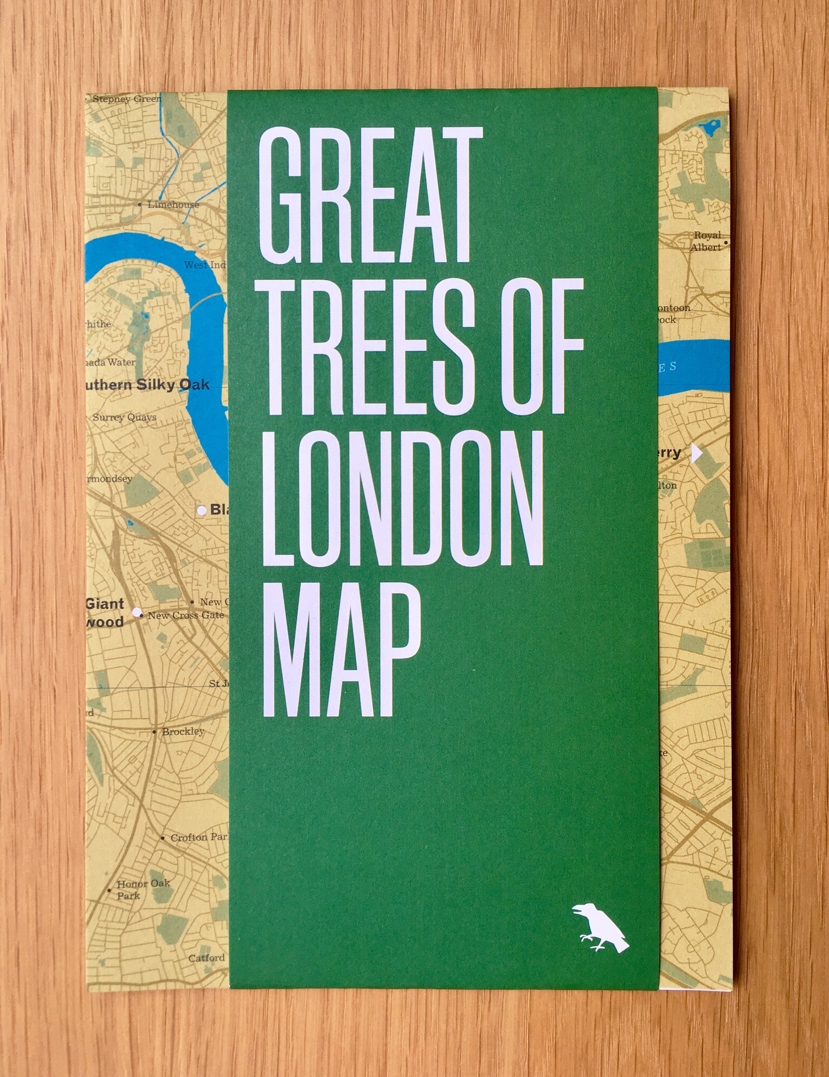 Great Trees of London Map - Printed Guide to London's Great Trees ...