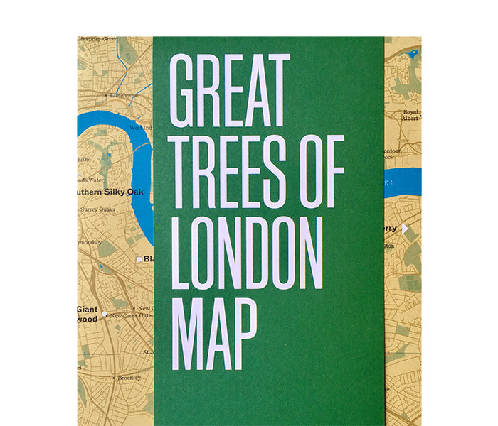 Great Trees of London Map - Printed Guide to London's Great Trees ...
