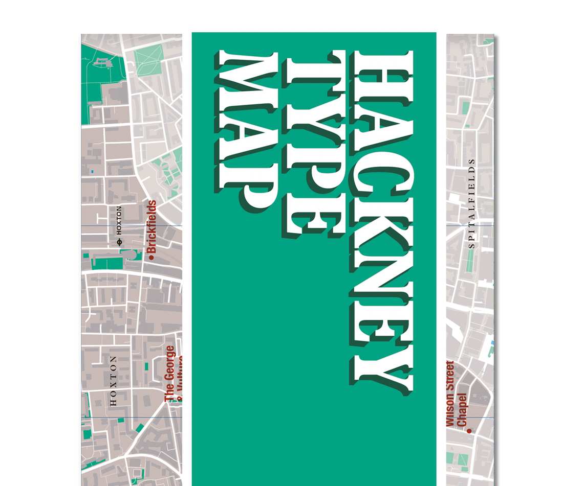 Hackney Type Map - Explore the Architectural Lettering of Hackney ...