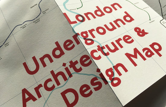 London Architecture Maps: Art Deco, Underground, Modern, Brutalist and ...