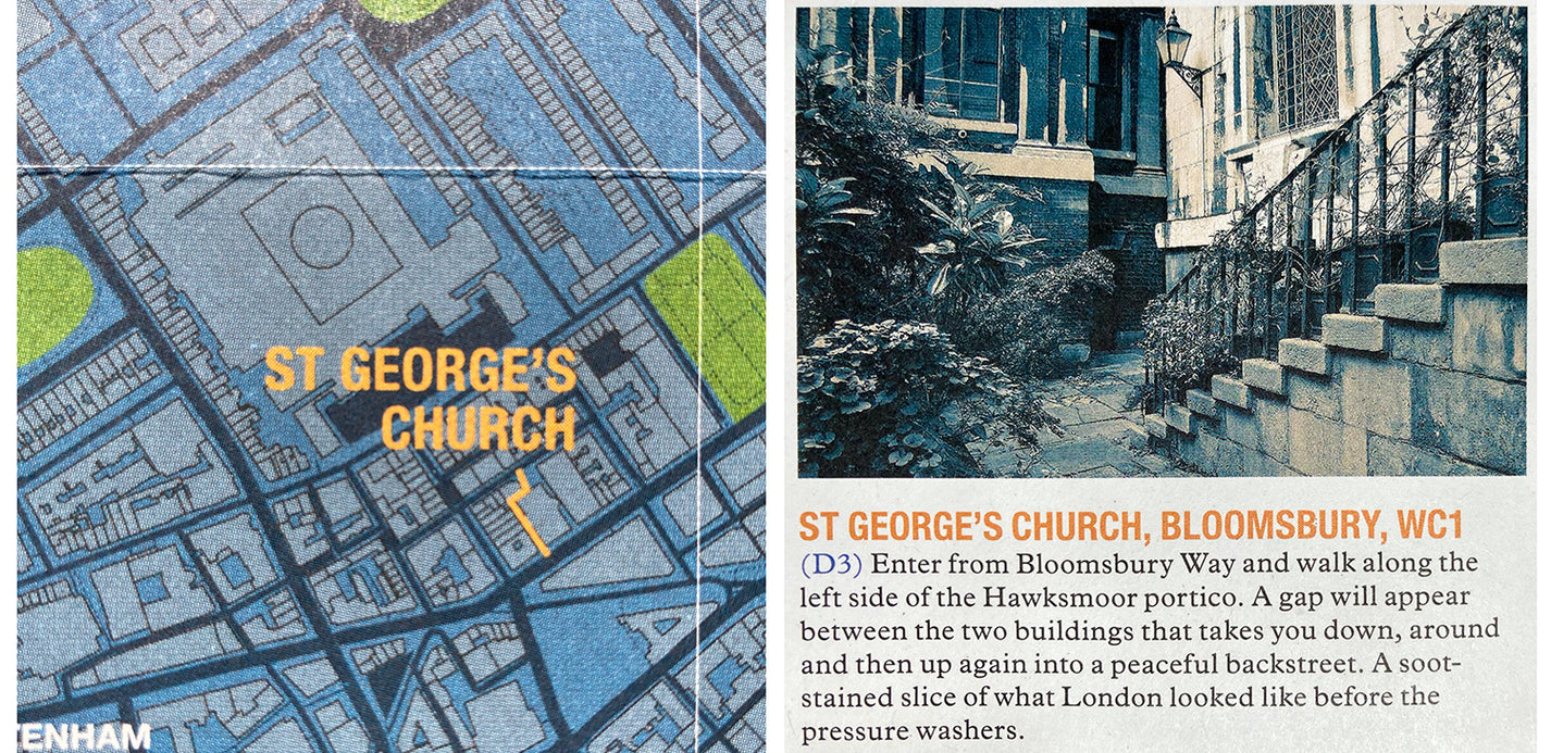 London Alleyways Map by Matthew Turner – Blue Crow Media